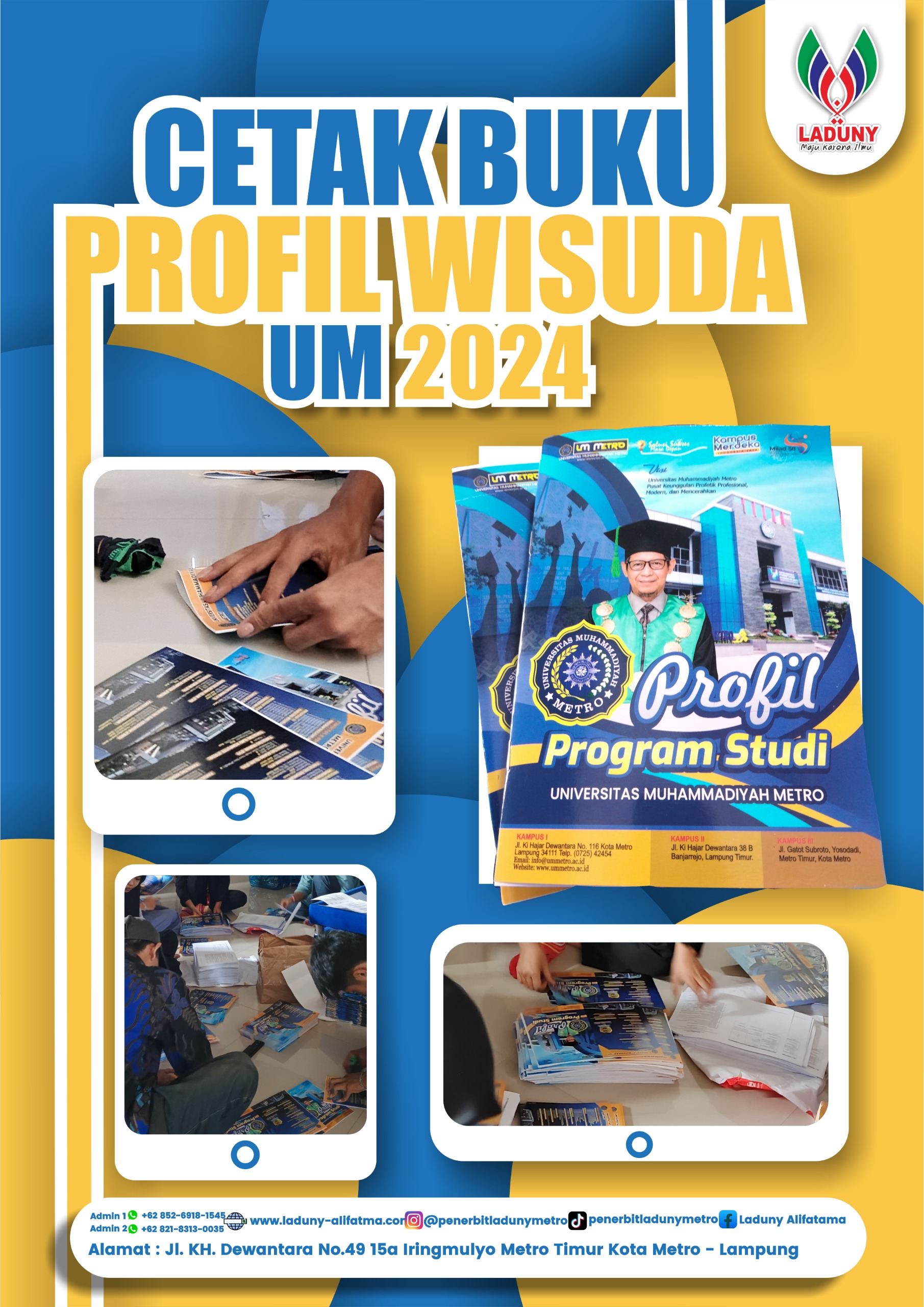 ARSIP WISUDA UNIVERSITAS MUHAMMADIYAH METRO Tahun 2024 – CV. Laduny ...